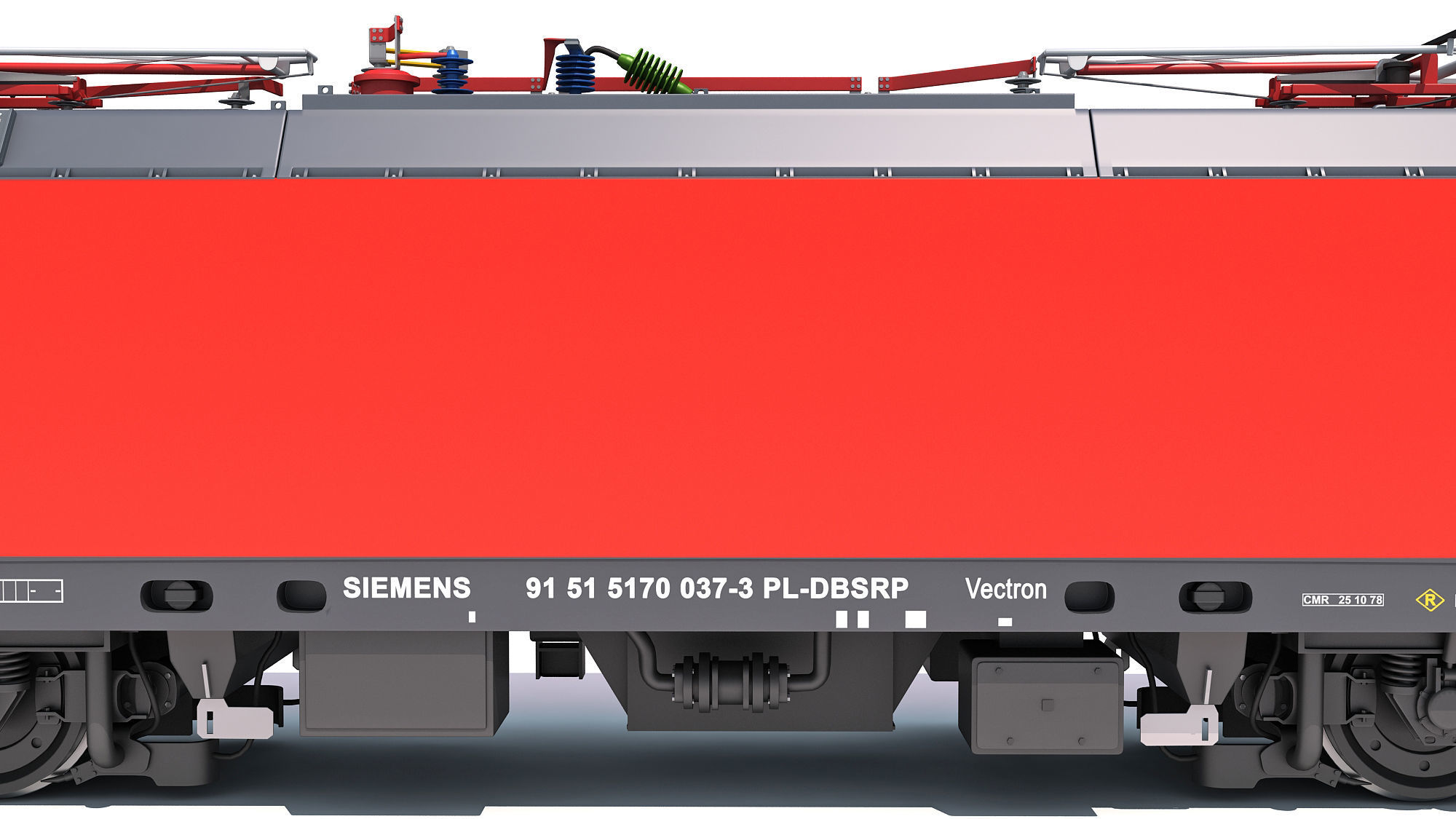 Siemens Vectron Danish Railways DSB 3D model | CGTrader