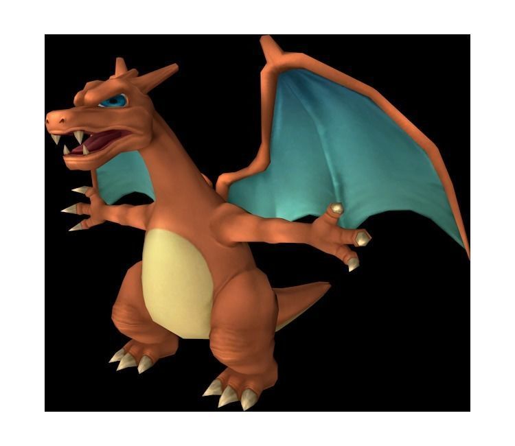 pokemon dragon Charizard 3D model | CGTrader