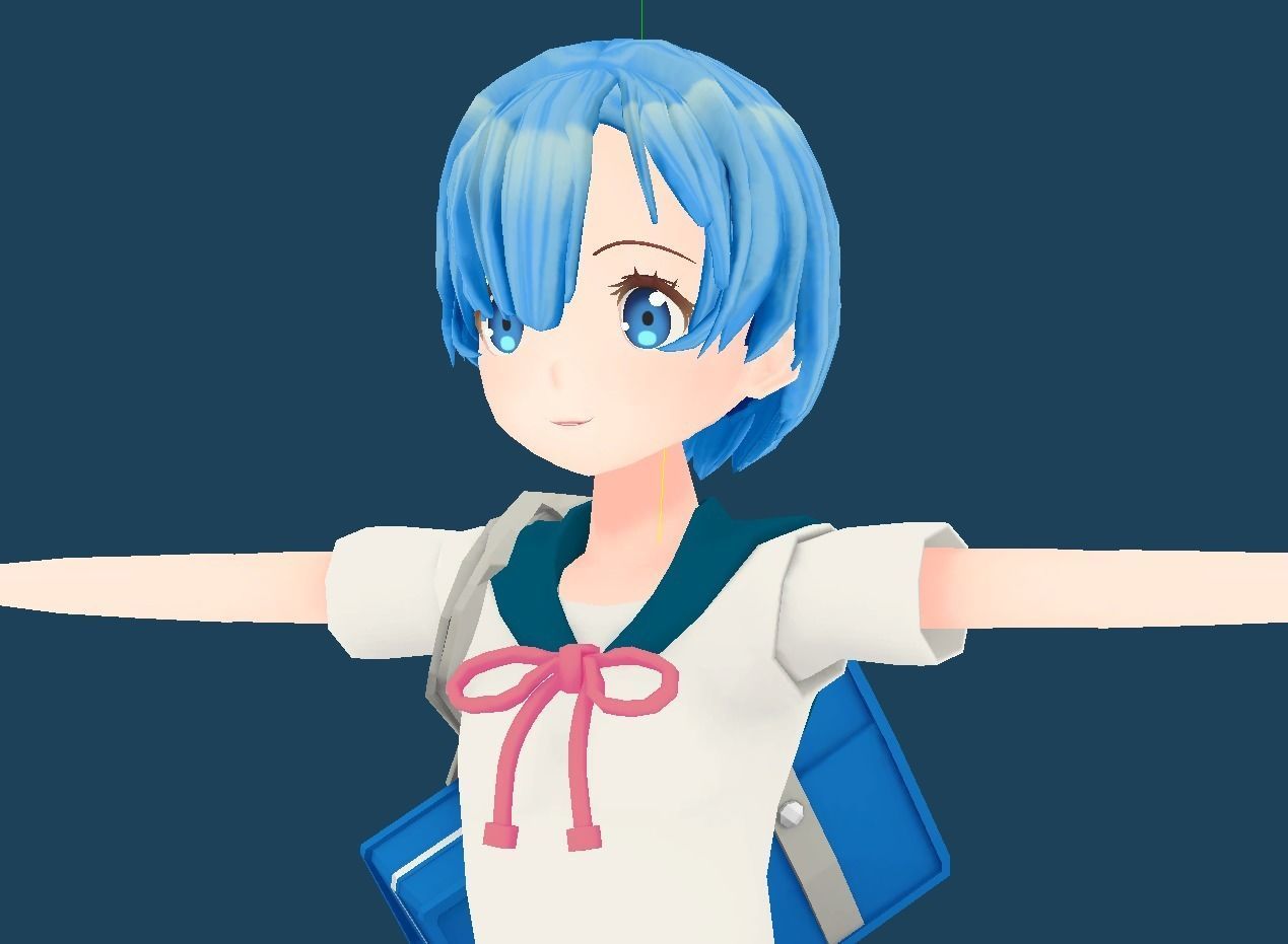 3D model Unity Humanoid Model Cecil005 VR / AR / low-poly | CGTrader
