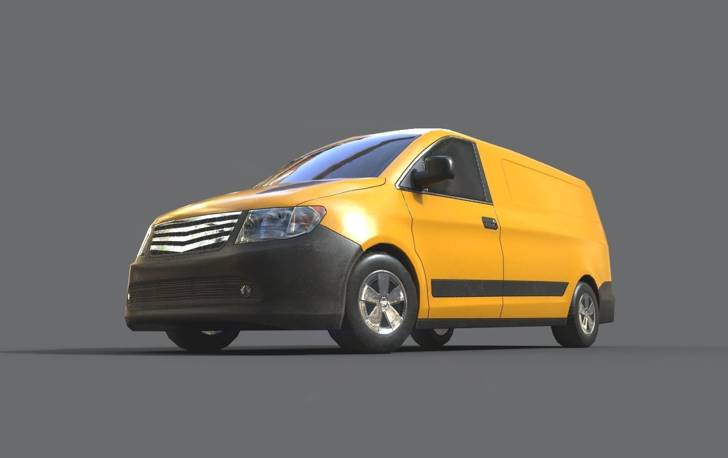 3D model Generic Minivan 8 Colors VR / AR / low-poly | CGTrader