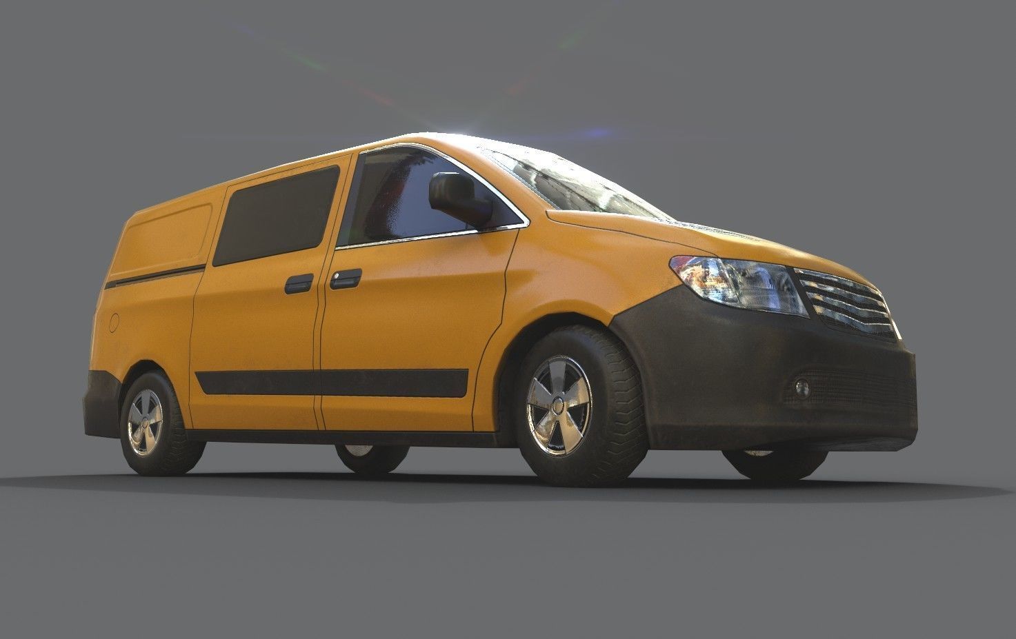 3D model Generic Minivan 8 Colors VR / AR / low-poly | CGTrader