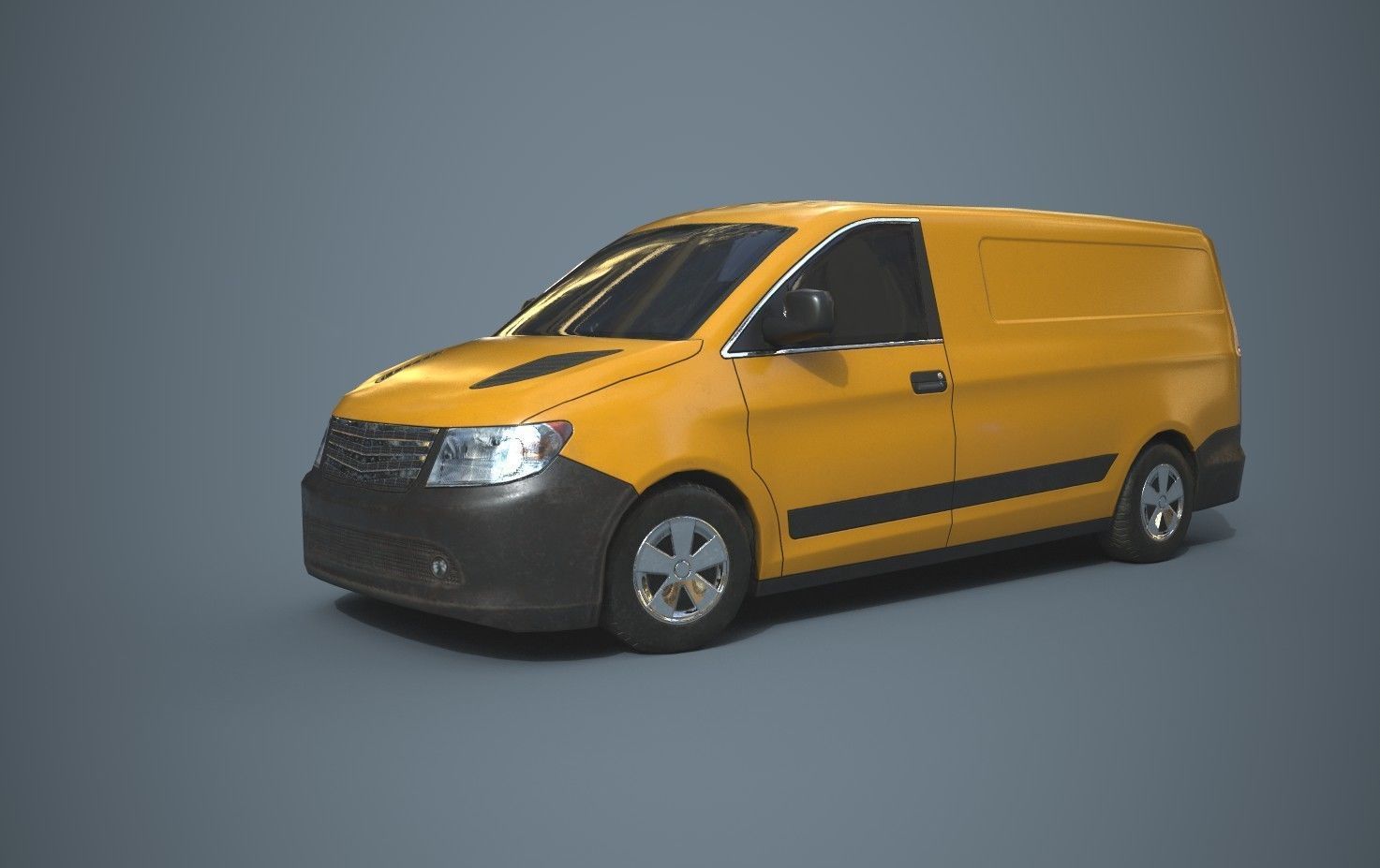 3D model Generic Minivan 8 Colors VR / AR / low-poly | CGTrader
