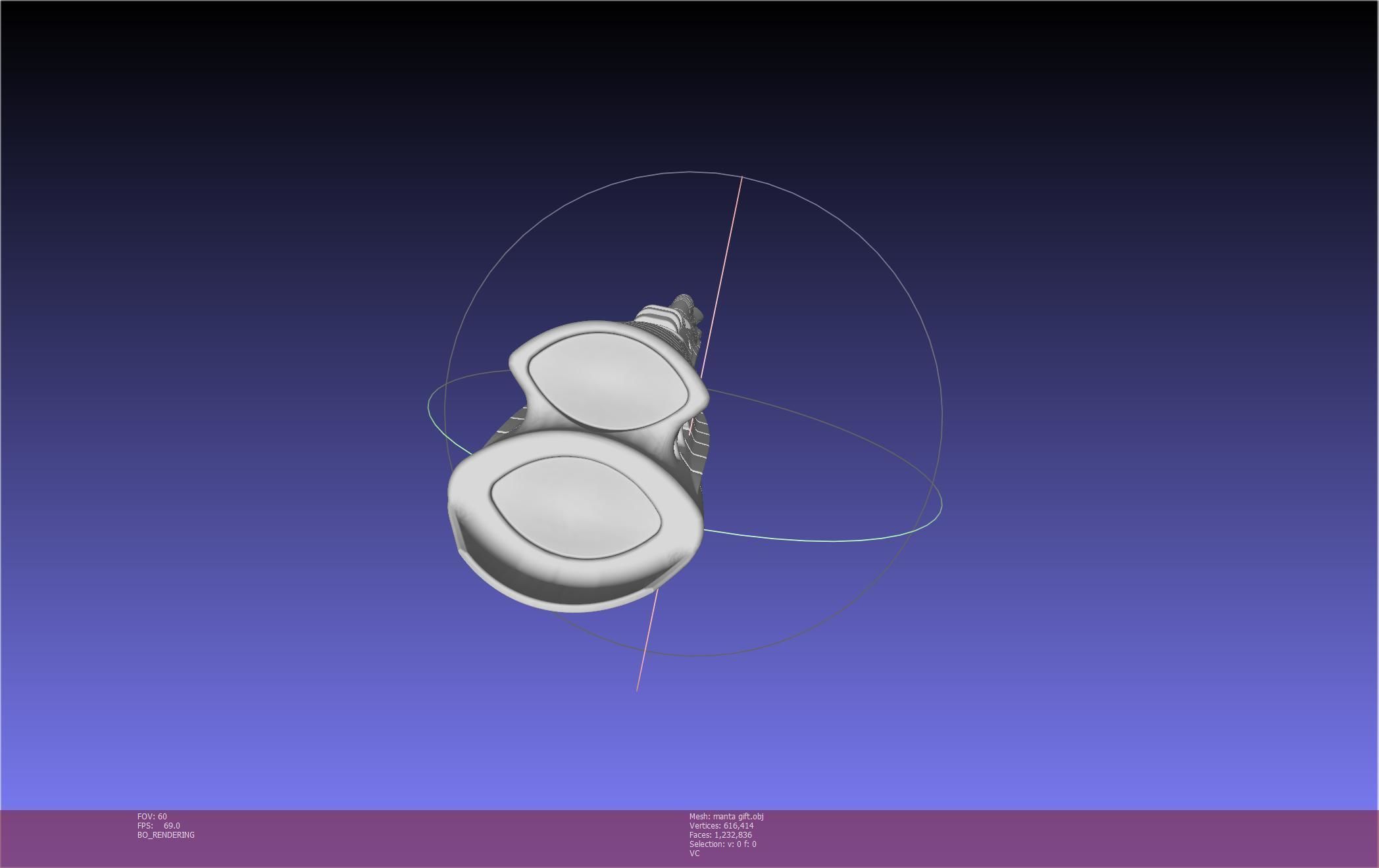 Aquaman Manta Gift Weapon Basic Model 3D model | CGTrader