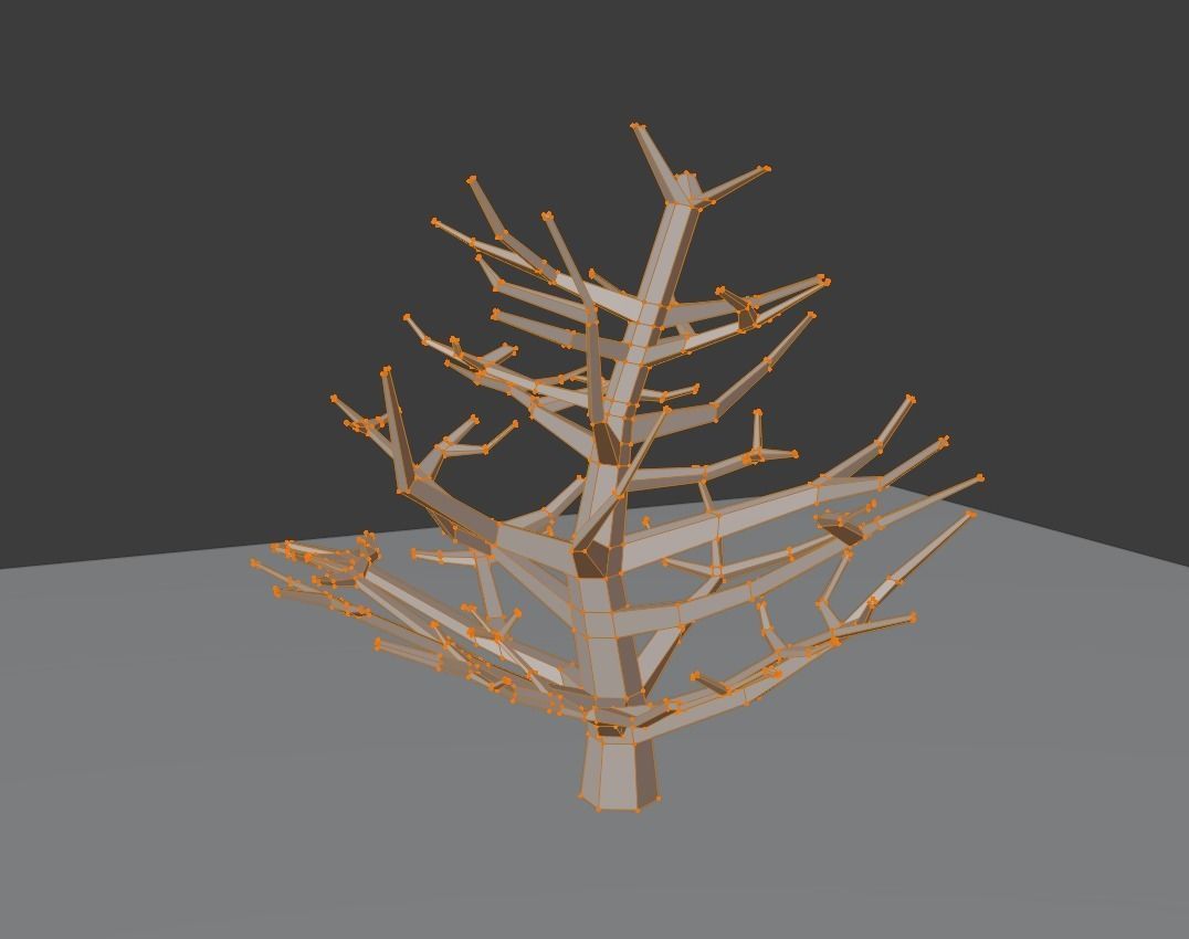 Simple shrub 3D model | CGTrader