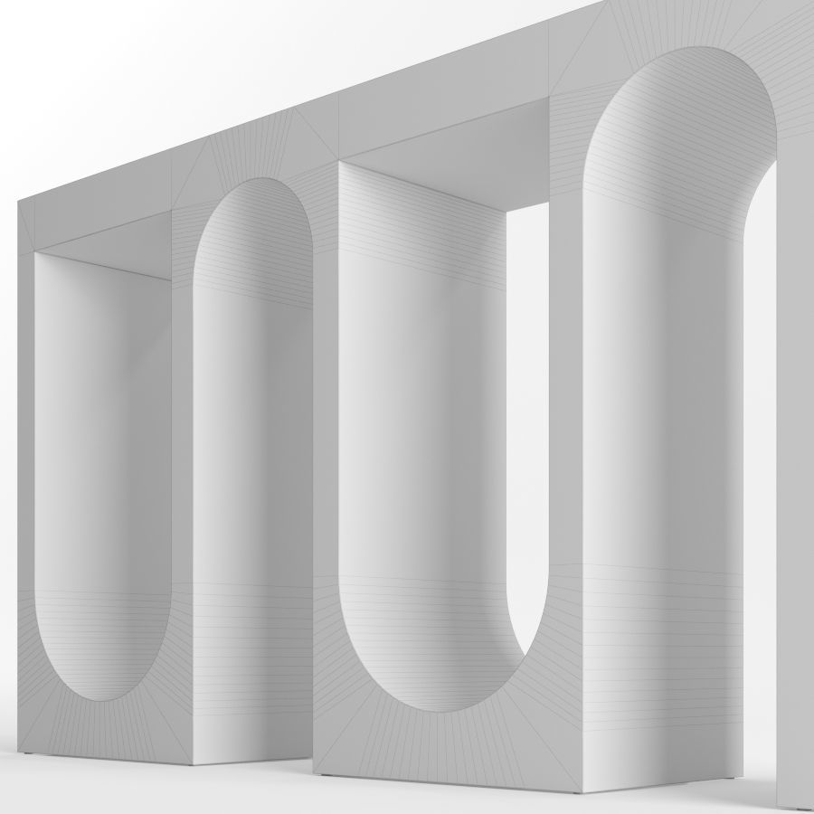 Copper Consol 3D model | CGTrader