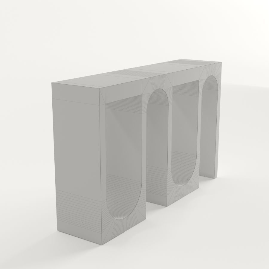 Copper Consol 3D model | CGTrader