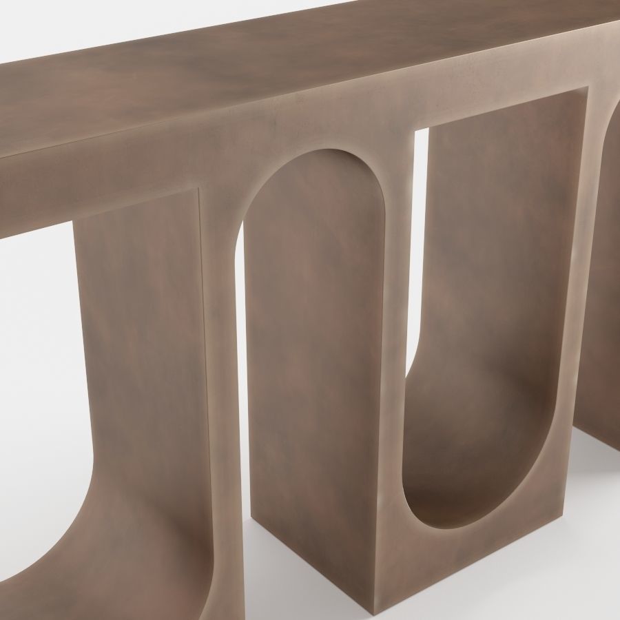 Copper Consol 3D model | CGTrader
