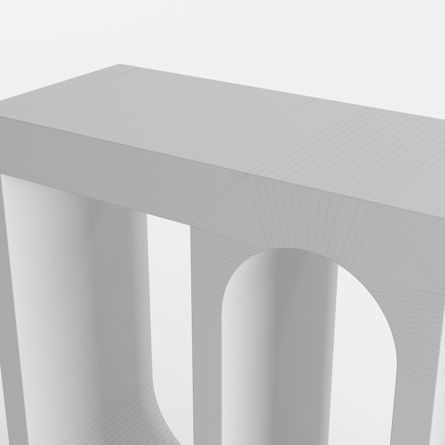 Copper Consol 3D model | CGTrader