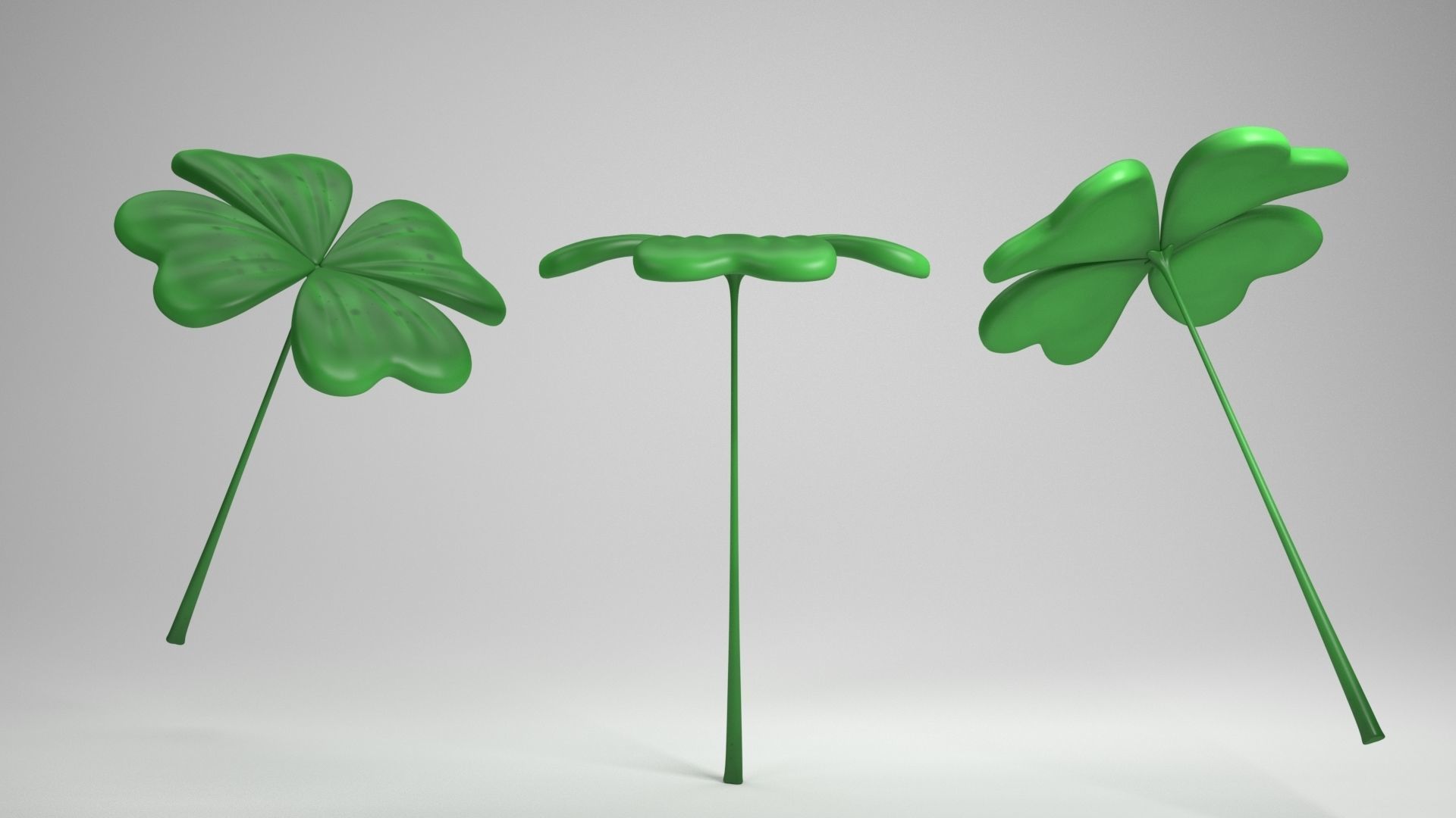 clover leaf 3D model | CGTrader