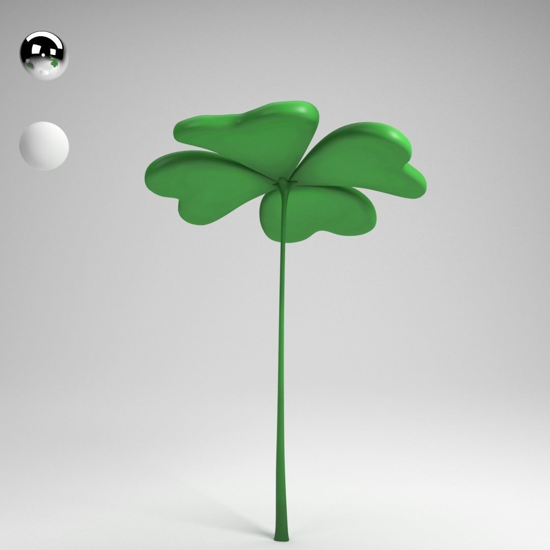 clover leaf 3D model | CGTrader