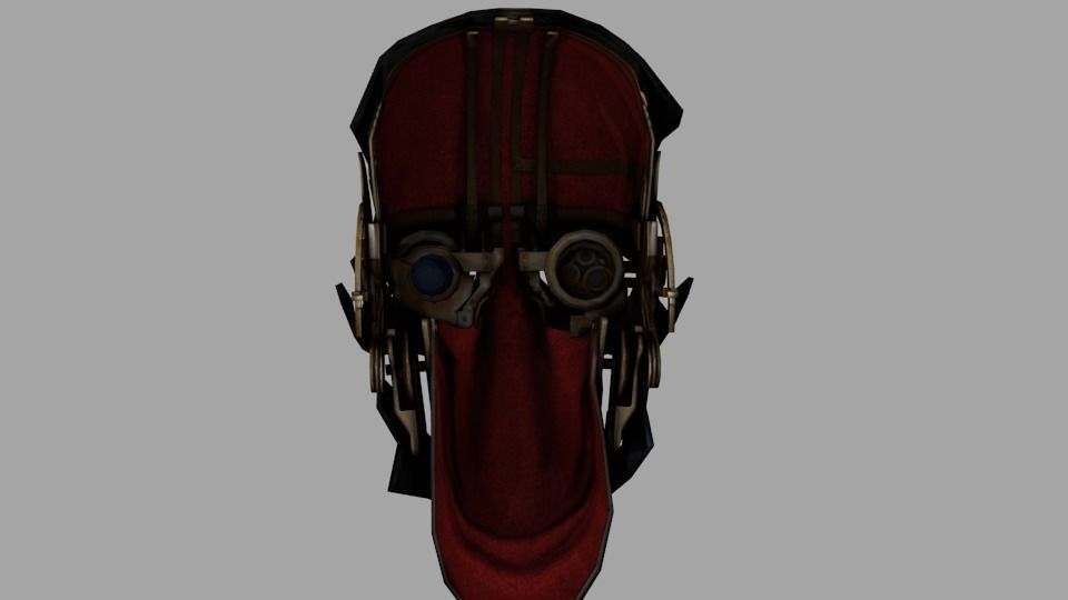 corvo mask free 3D model | CGTrader