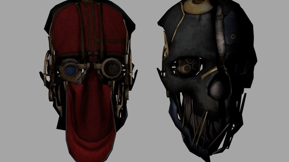 corvo mask free 3D model | CGTrader