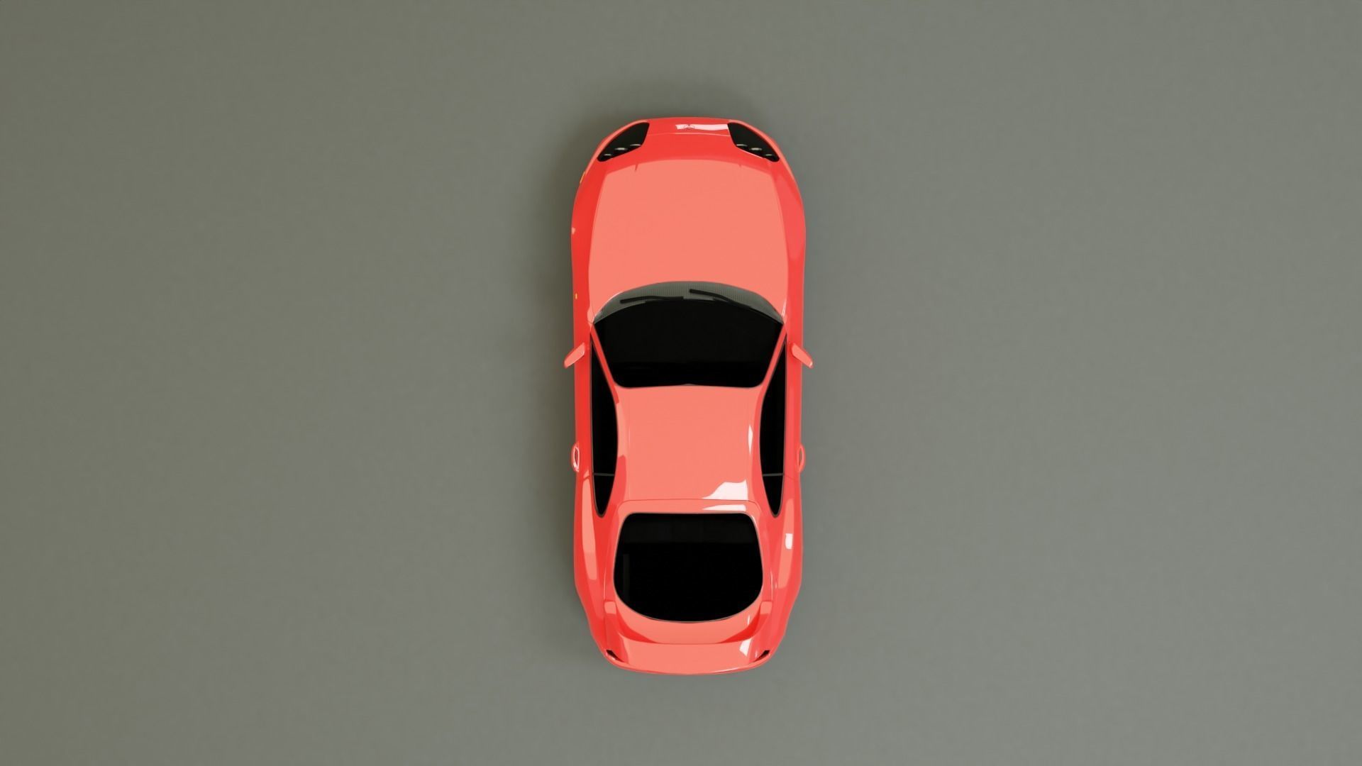 TOYOTA SUPRA - Red Metallic 3D model | CGTrader