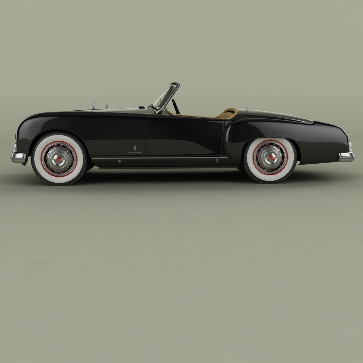 Nash Healey Pininfarina Roadster 3D model | CGTrader
