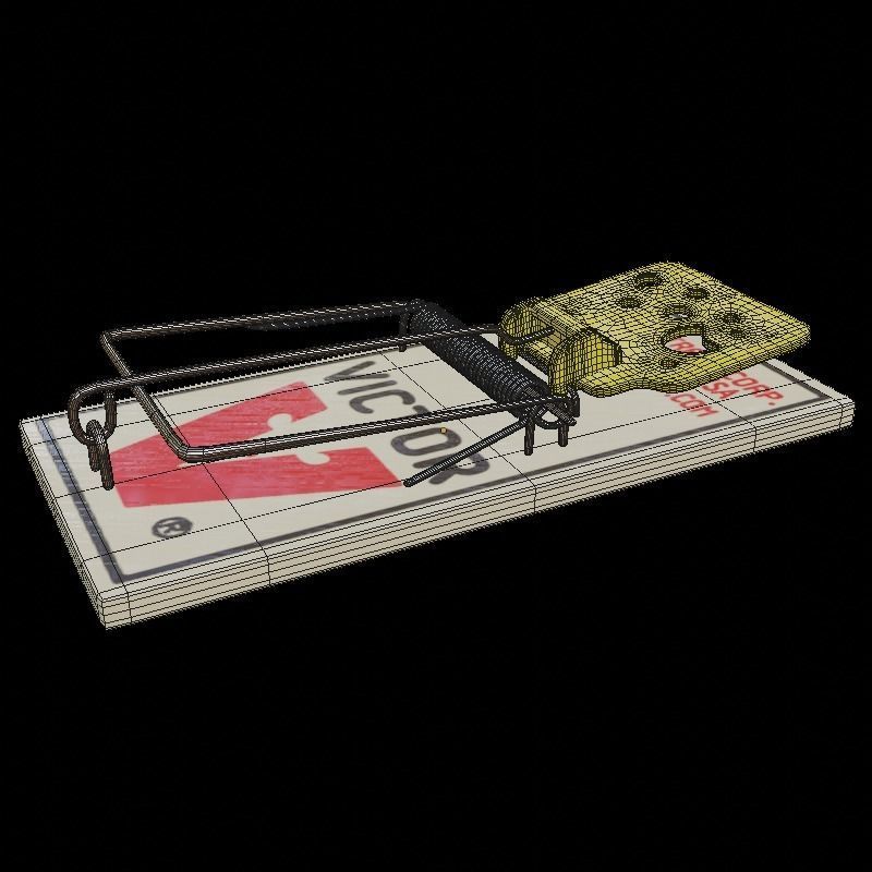 Mousetrap victoria mouse trap 3D model | CGTrader