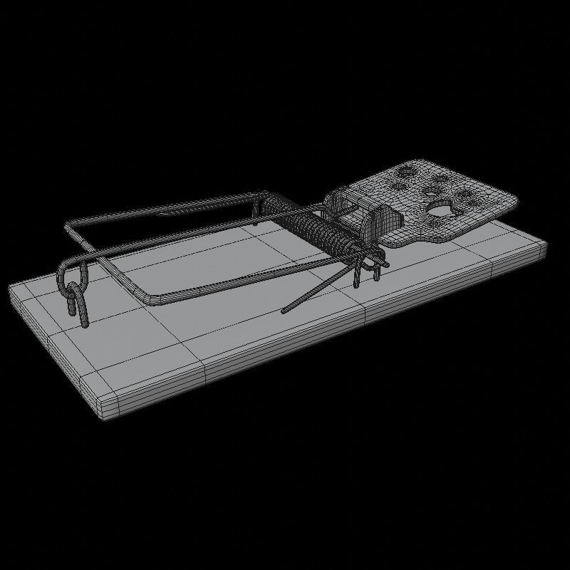 Mousetrap victoria mouse trap 3D model | CGTrader