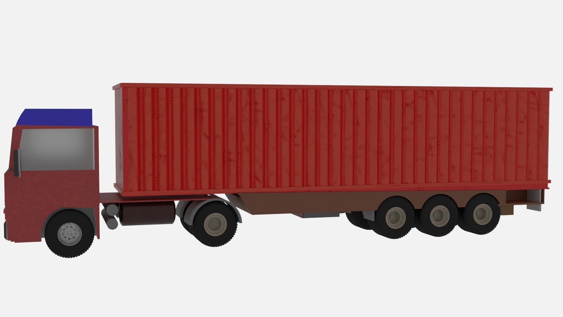 INDIAN TRUCK free VR / AR / low-poly 3D model | CGTrader