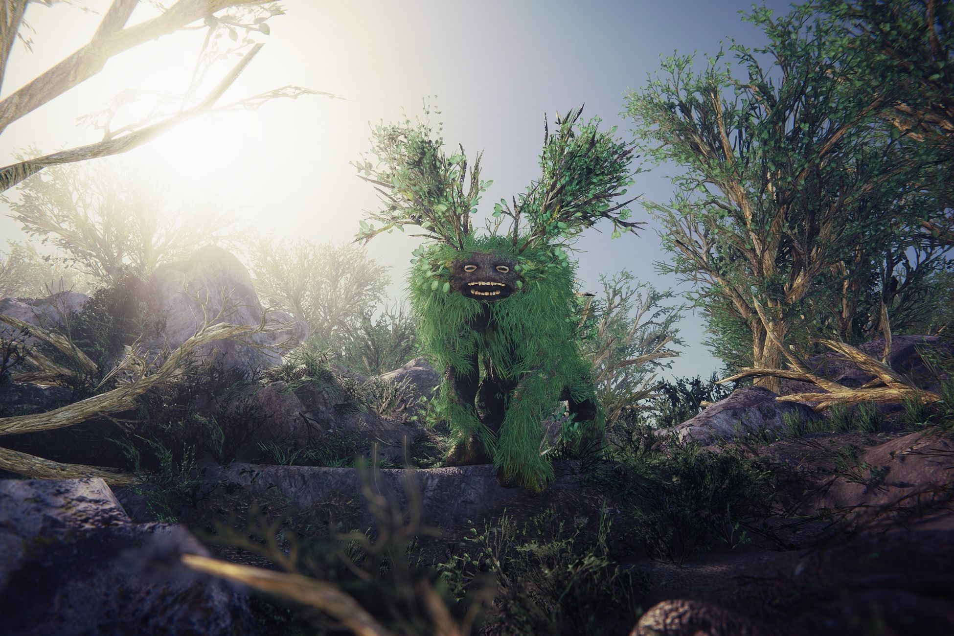 3D model Tree Creature Forest Ent VR / AR / low-poly | CGTrader