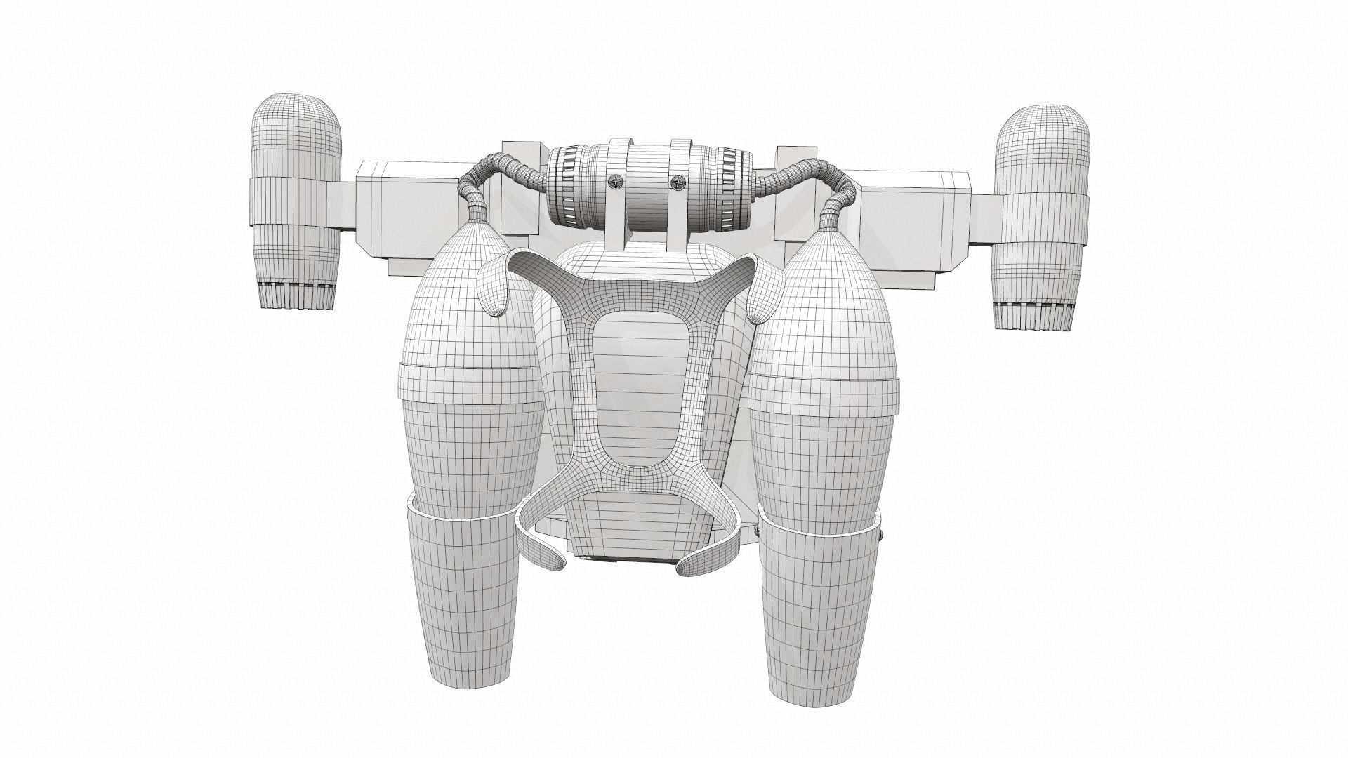 Jet pack 1 3D model | CGTrader