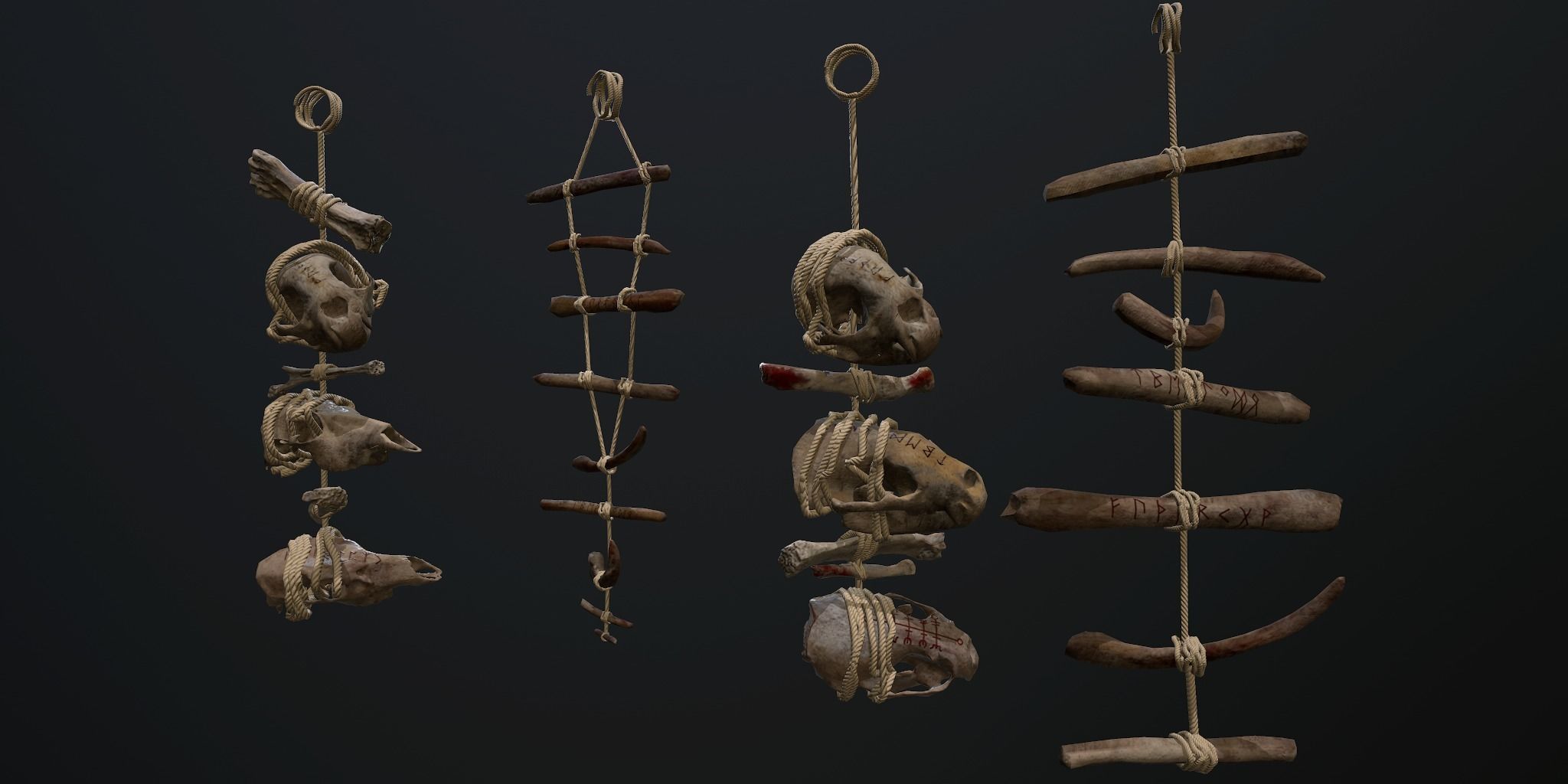 3D model Bones animals VR / AR / low-poly | CGTrader