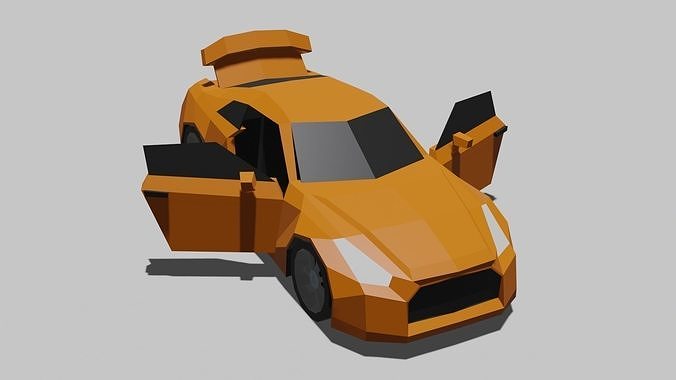 3D model Nissan GT-R R35 VR / AR / low-poly | CGTrader