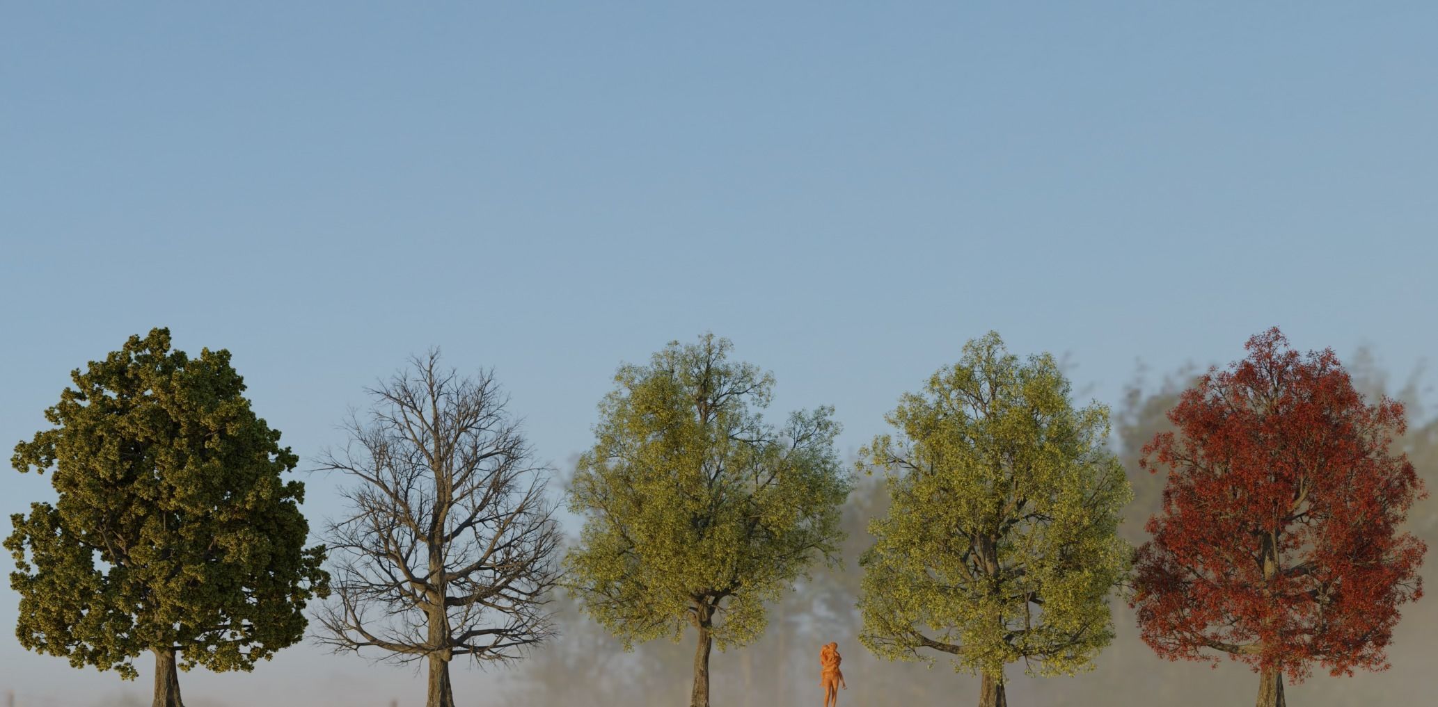 Grand Tree Pack 3D model | CGTrader