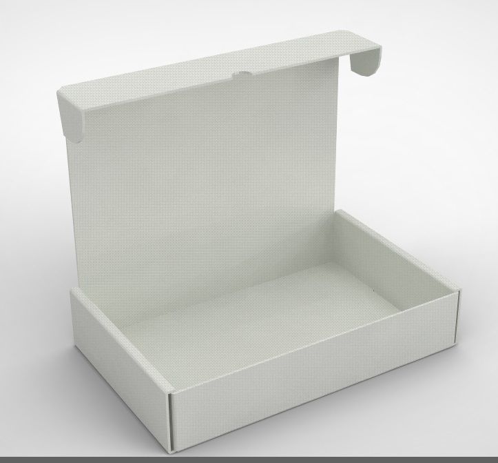 3D model Square box Low Poly Closed and open VR / AR / low-poly | CGTrader