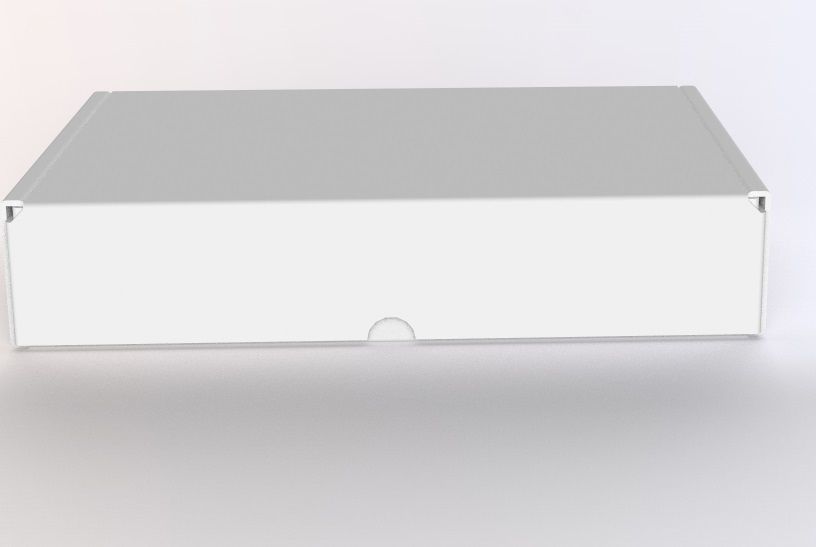 3D model Square box Low Poly Closed and open VR / AR / low-poly | CGTrader