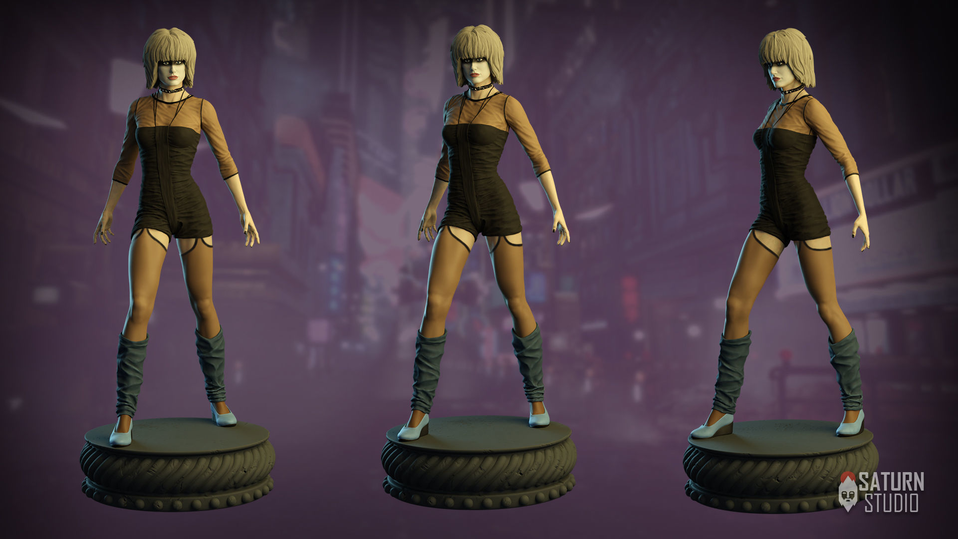 PRIS BLADE RUNNER 3D PRINT MODEL 3D model 3D printable | CGTrader