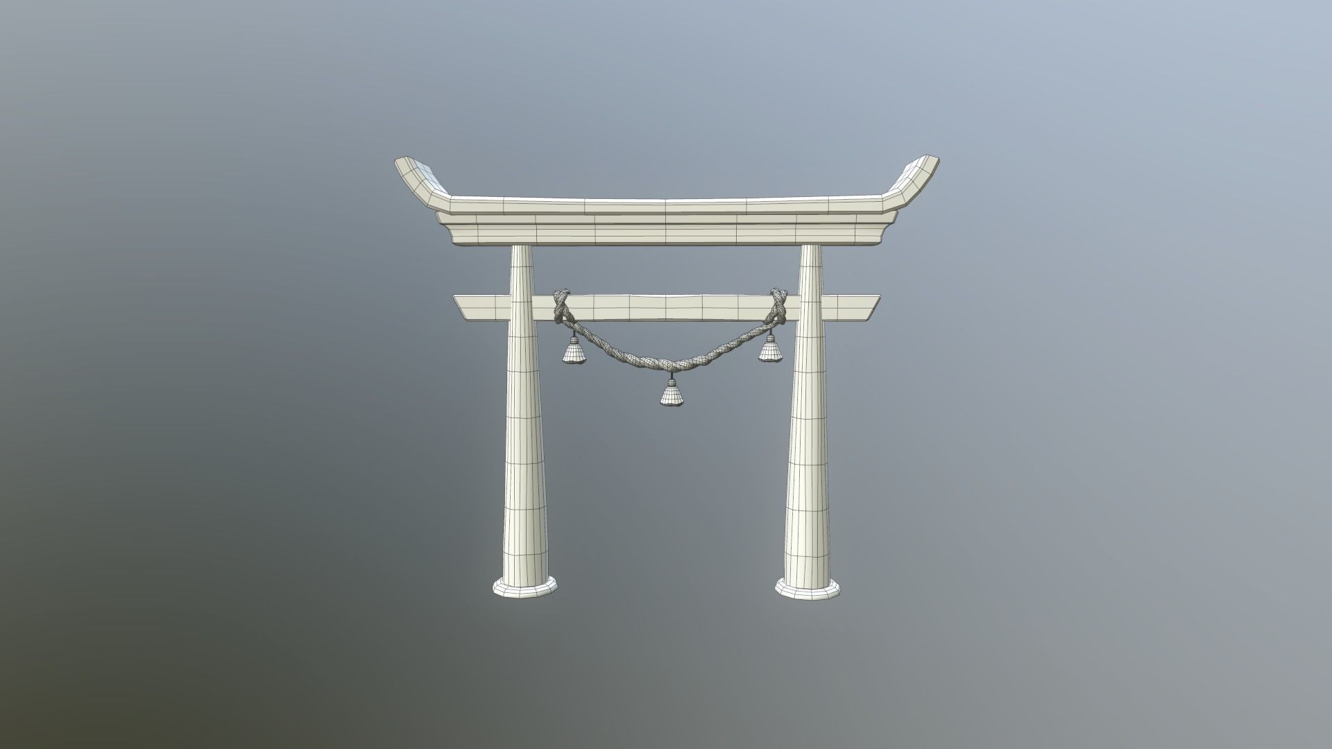 Japan Torii free 3D model | CGTrader