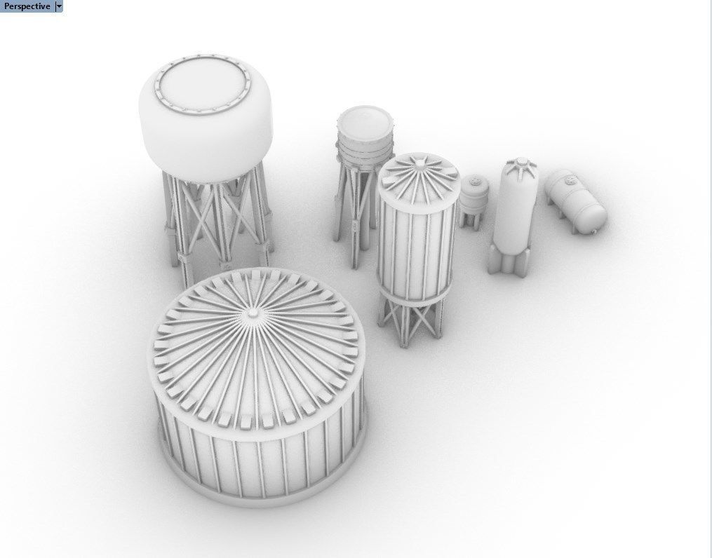 Dry and Wet Storage Pack 3D model 3D printable | CGTrader