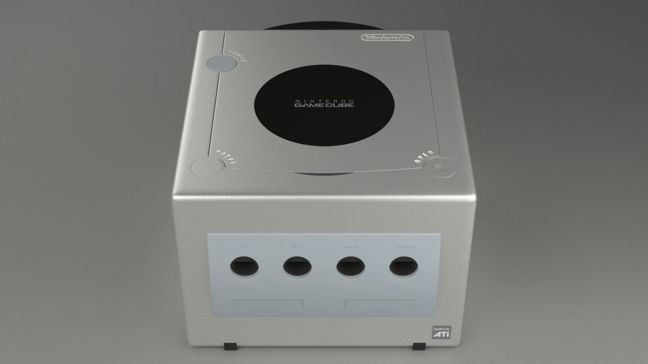 Nintendo GameCube in 4 colours 3D model | CGTrader