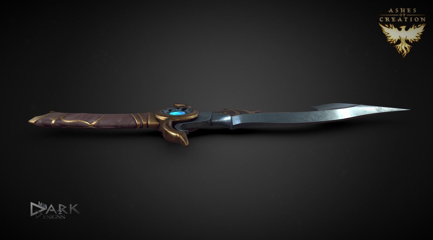 3D model Diamond Dagger Ashes of Creation VR / AR / low-poly | CGTrader