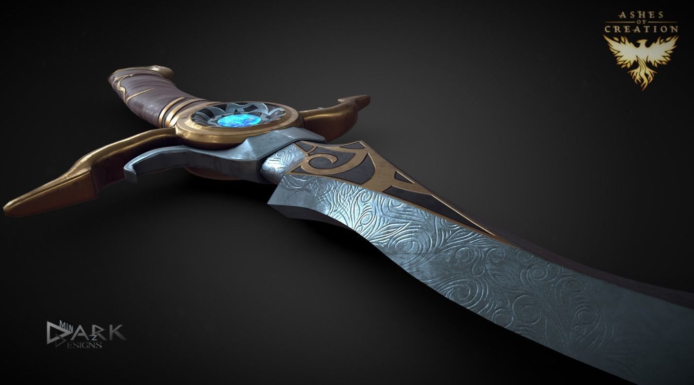 3D model Diamond Dagger Ashes of Creation VR / AR / low-poly | CGTrader