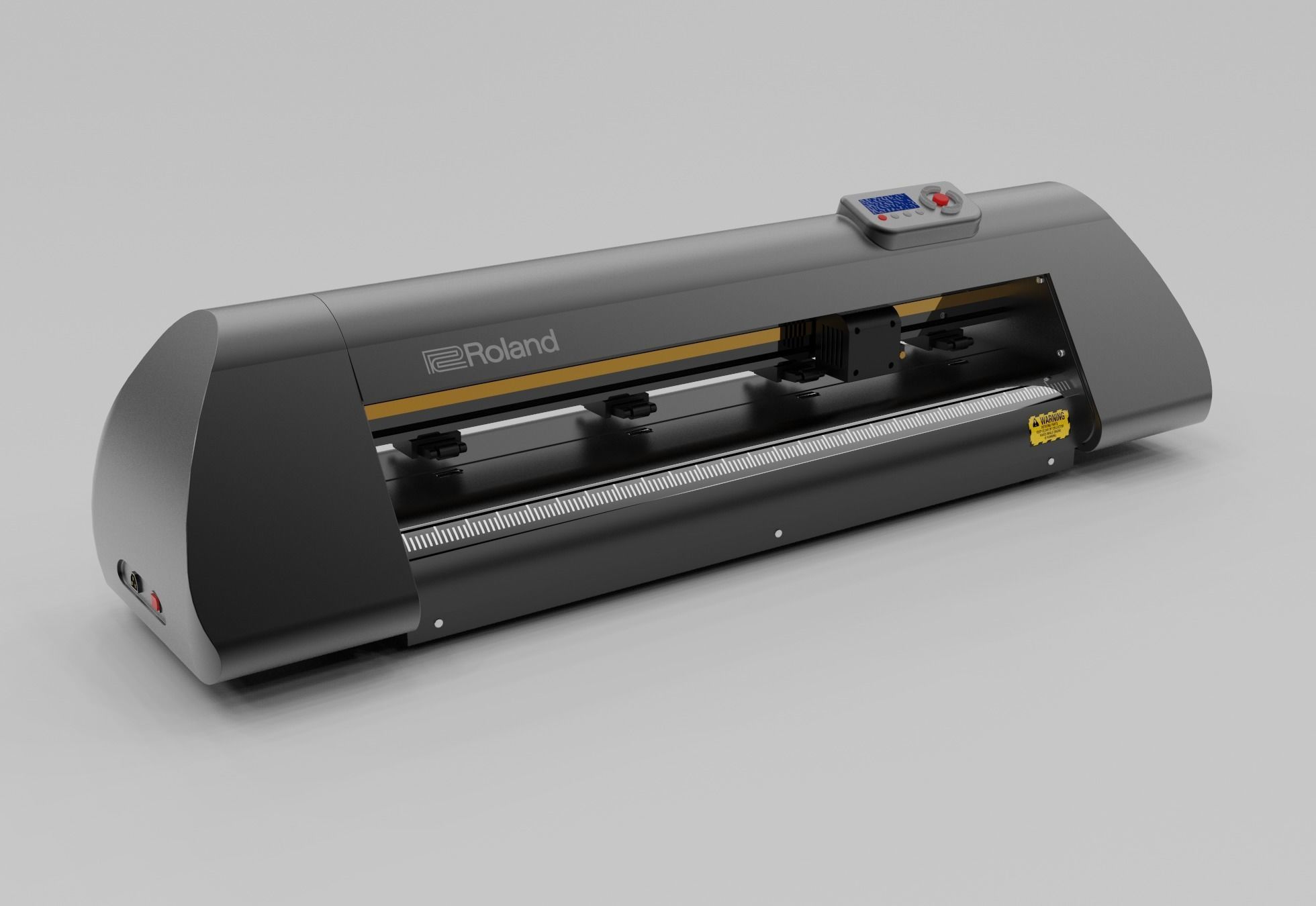 Roland Advanced Cutting Plotter free VR / AR / low-poly 3D model | CGTrader