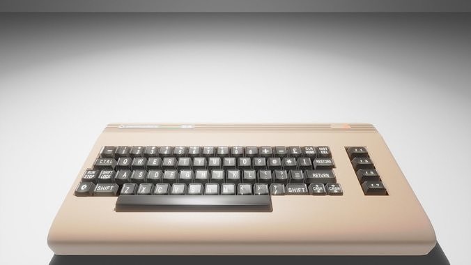 Commodore 64 Computer 3D Model free 3D model | CGTrader