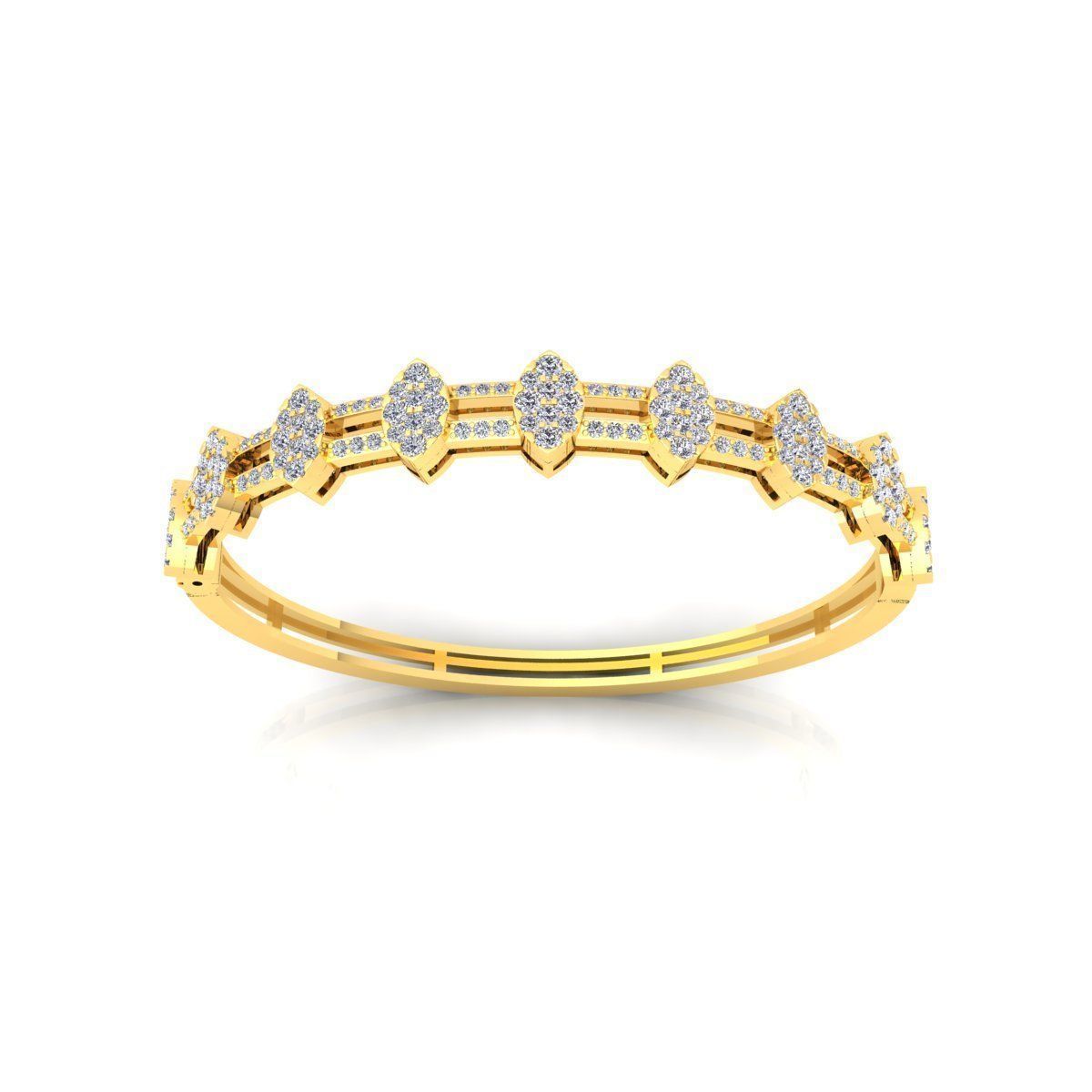 Breslate Bangle 04 3D model 3D printable | CGTrader