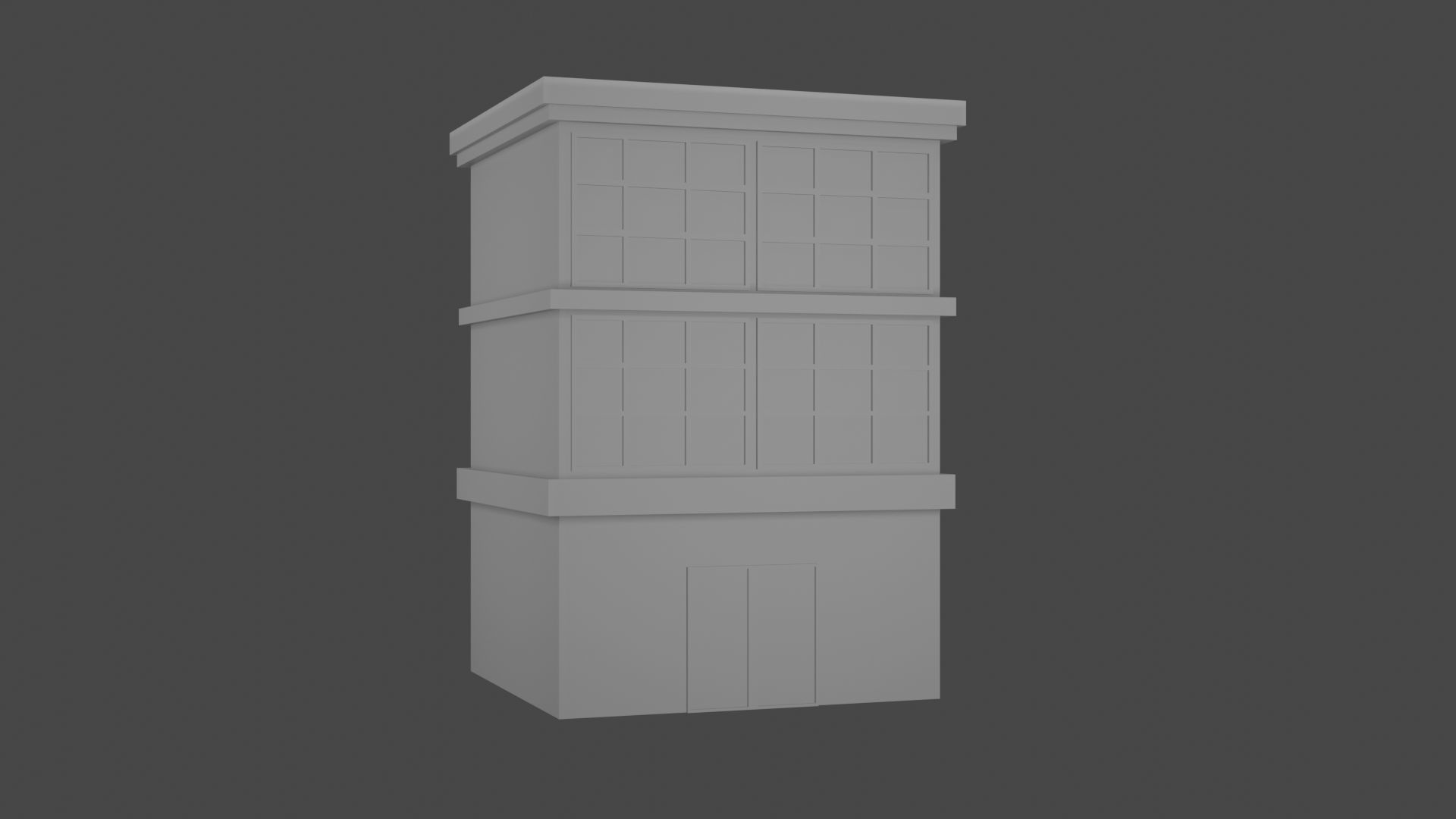 Generic Building 3D model | CGTrader