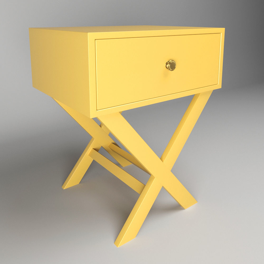 Bedside table Tomas 3D model | CGTrader
