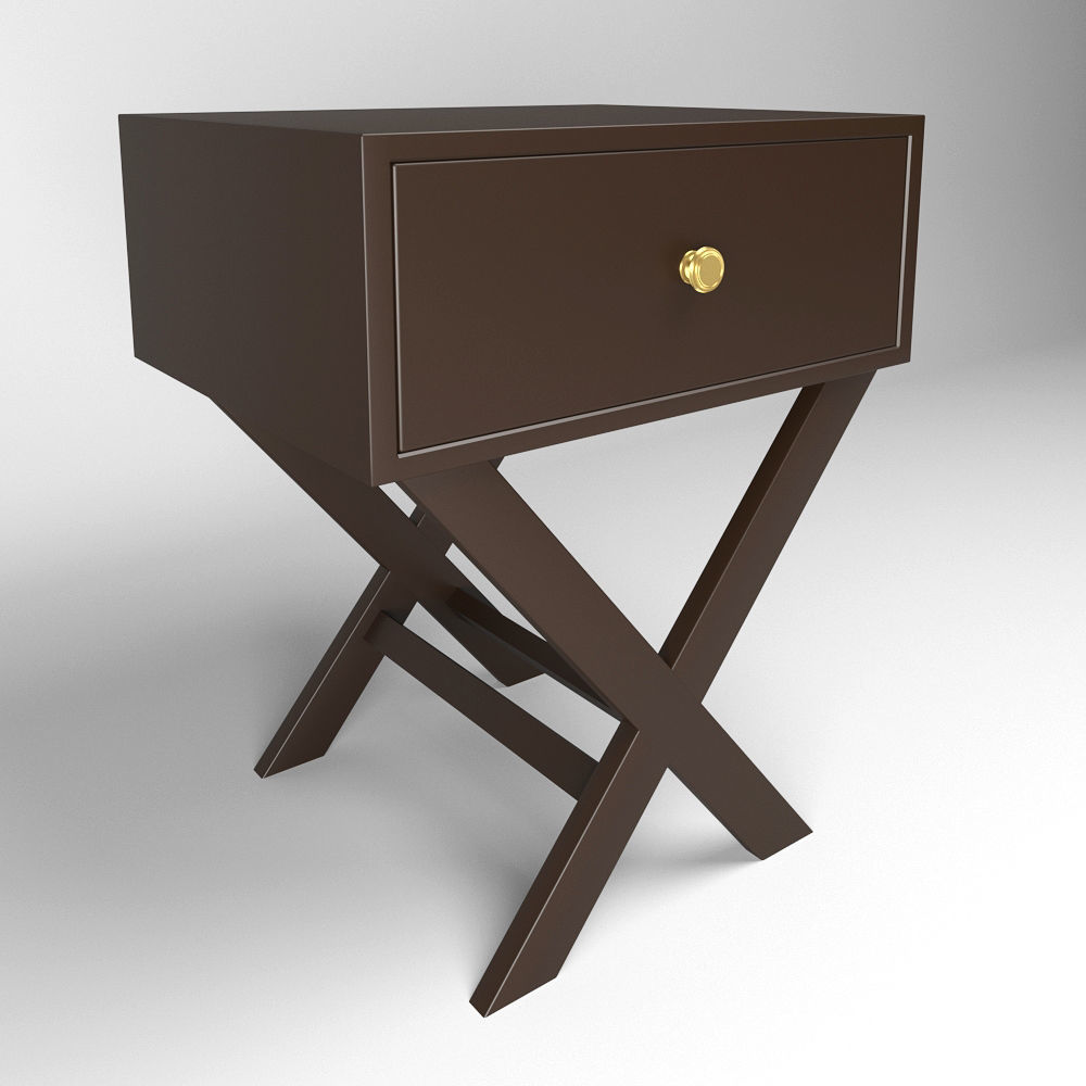 Bedside table Tomas 3D model | CGTrader