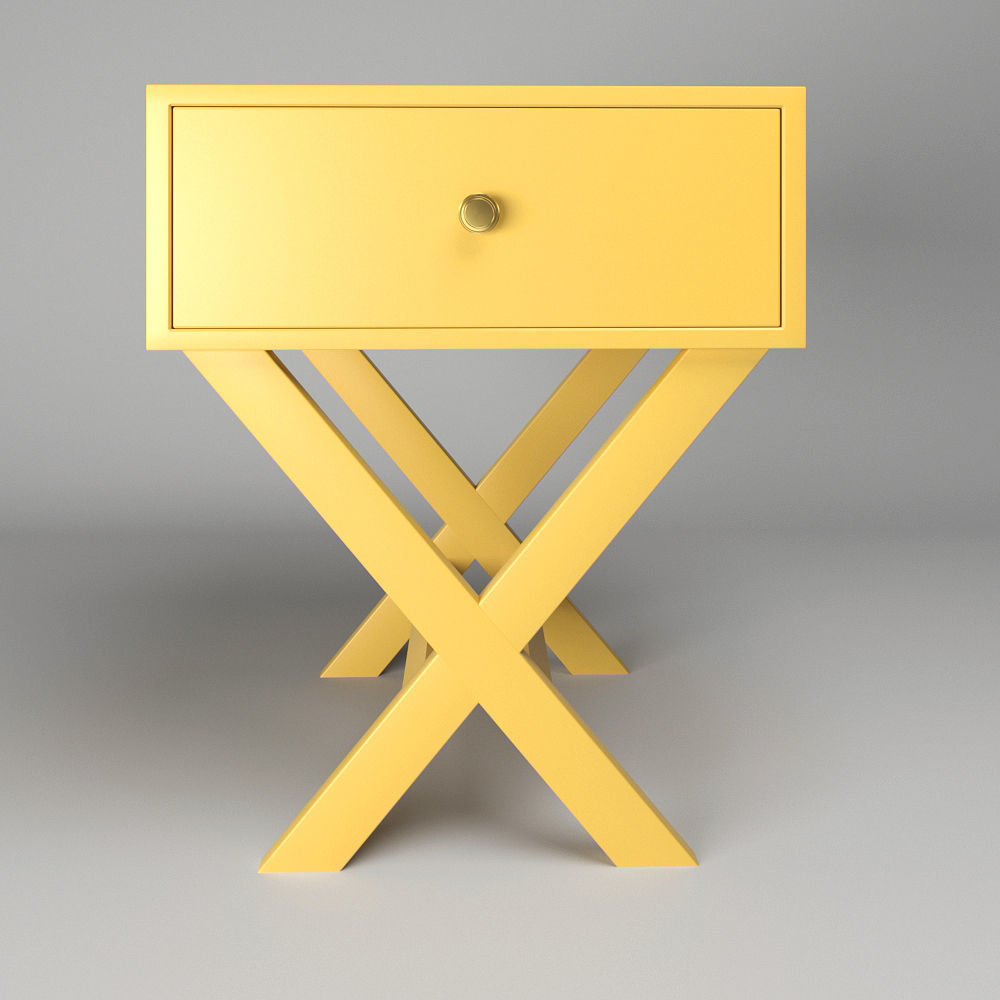 Bedside table Tomas 3D model | CGTrader