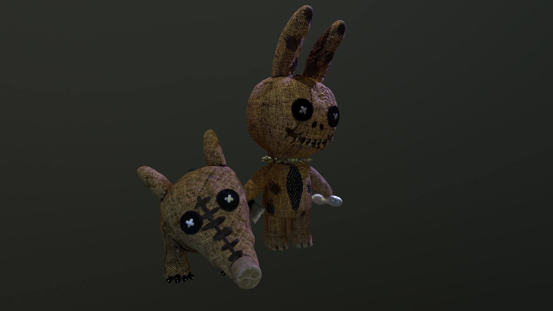 Tim burton characters 3D model | CGTrader