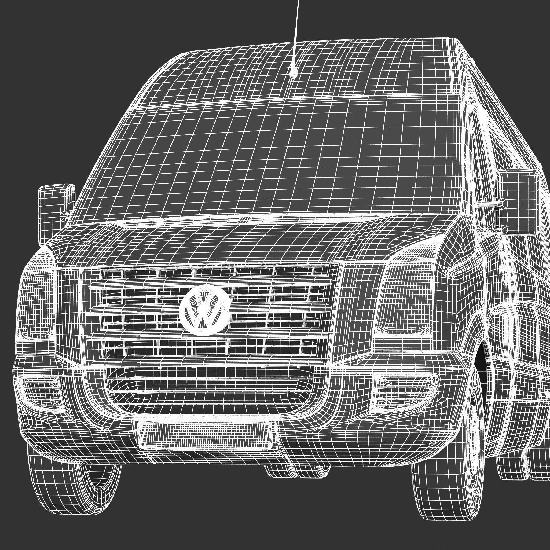 Volkswagen Crafter 3D model | CGTrader