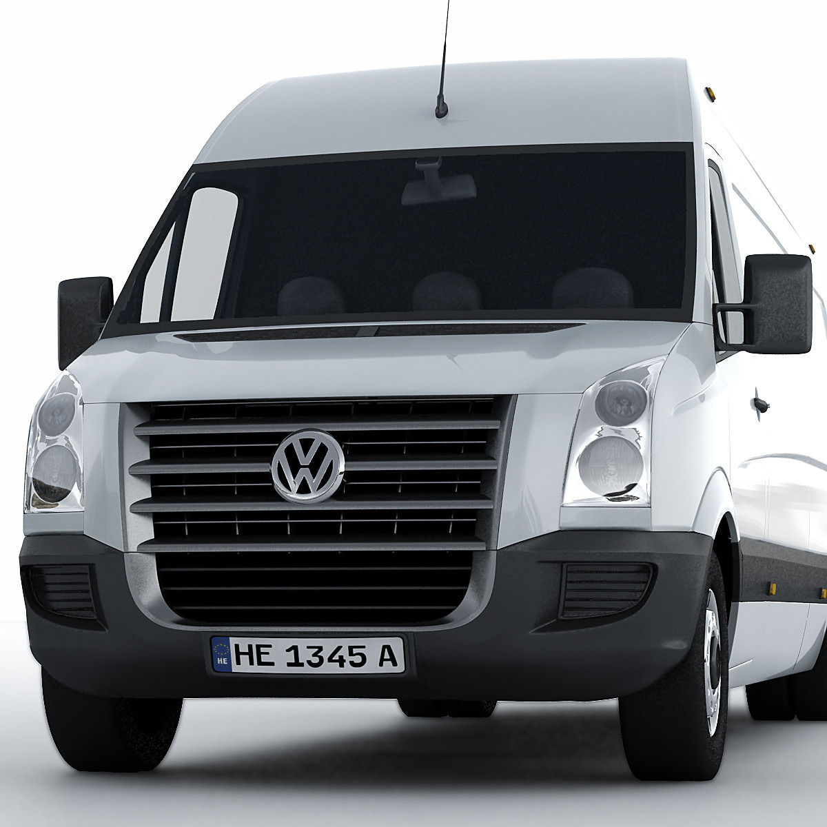 Volkswagen Crafter 3D model | CGTrader