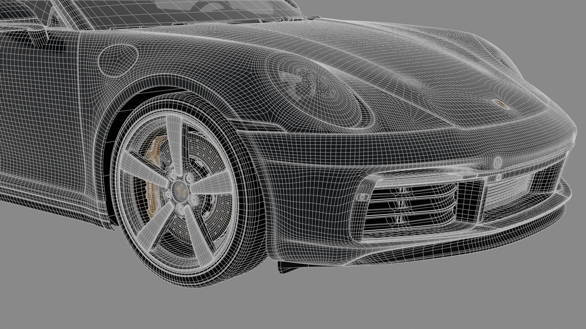 Porsche 911 992 3D model | CGTrader