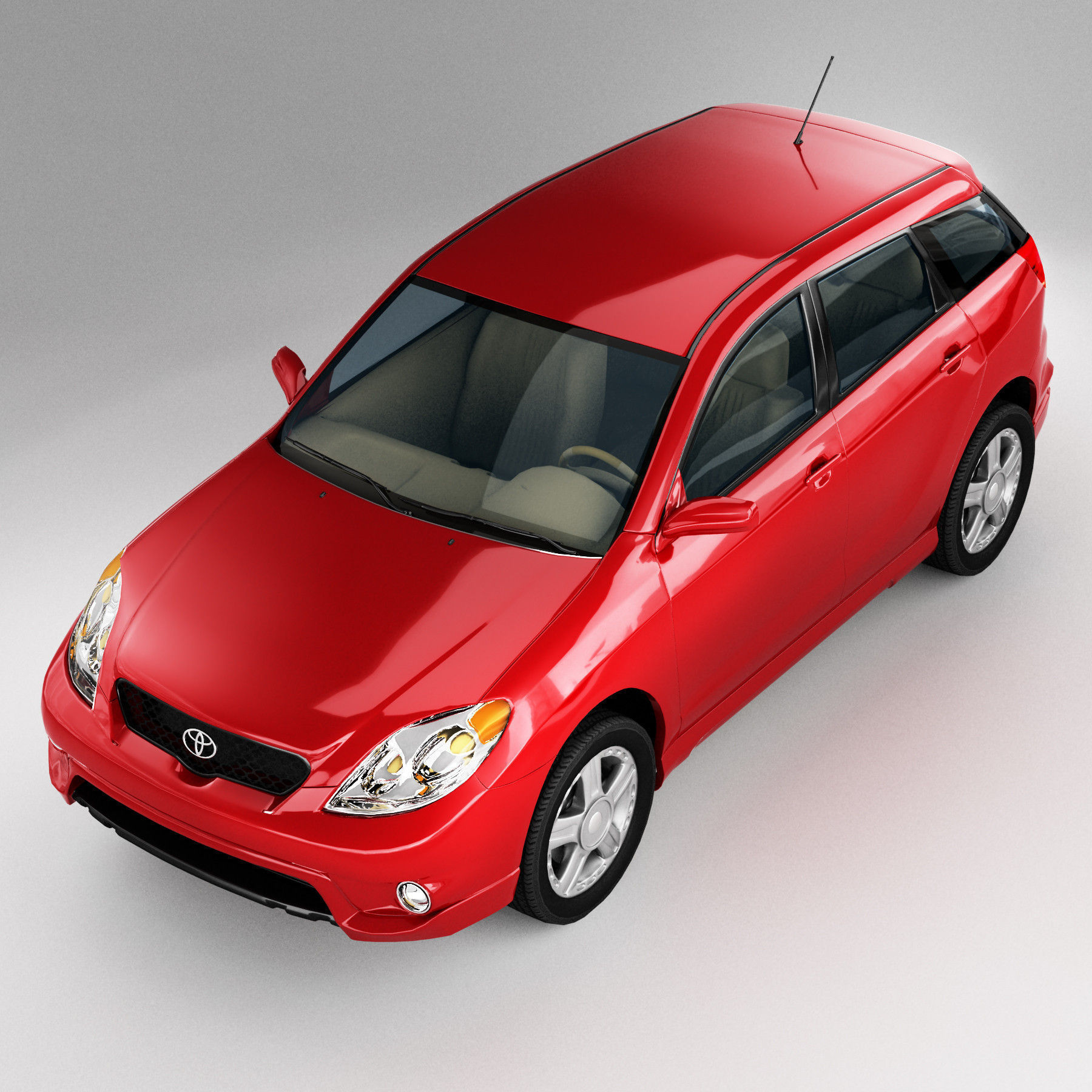 Toyota Matrix 3D model | CGTrader