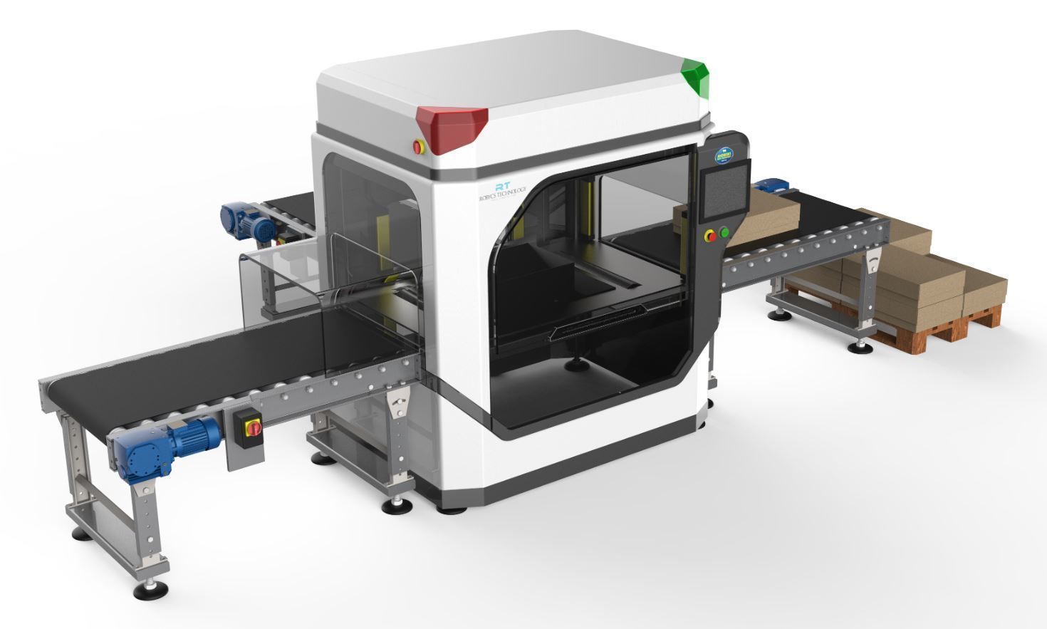 Industrial Unpacking Machine Concept 3D model | CGTrader