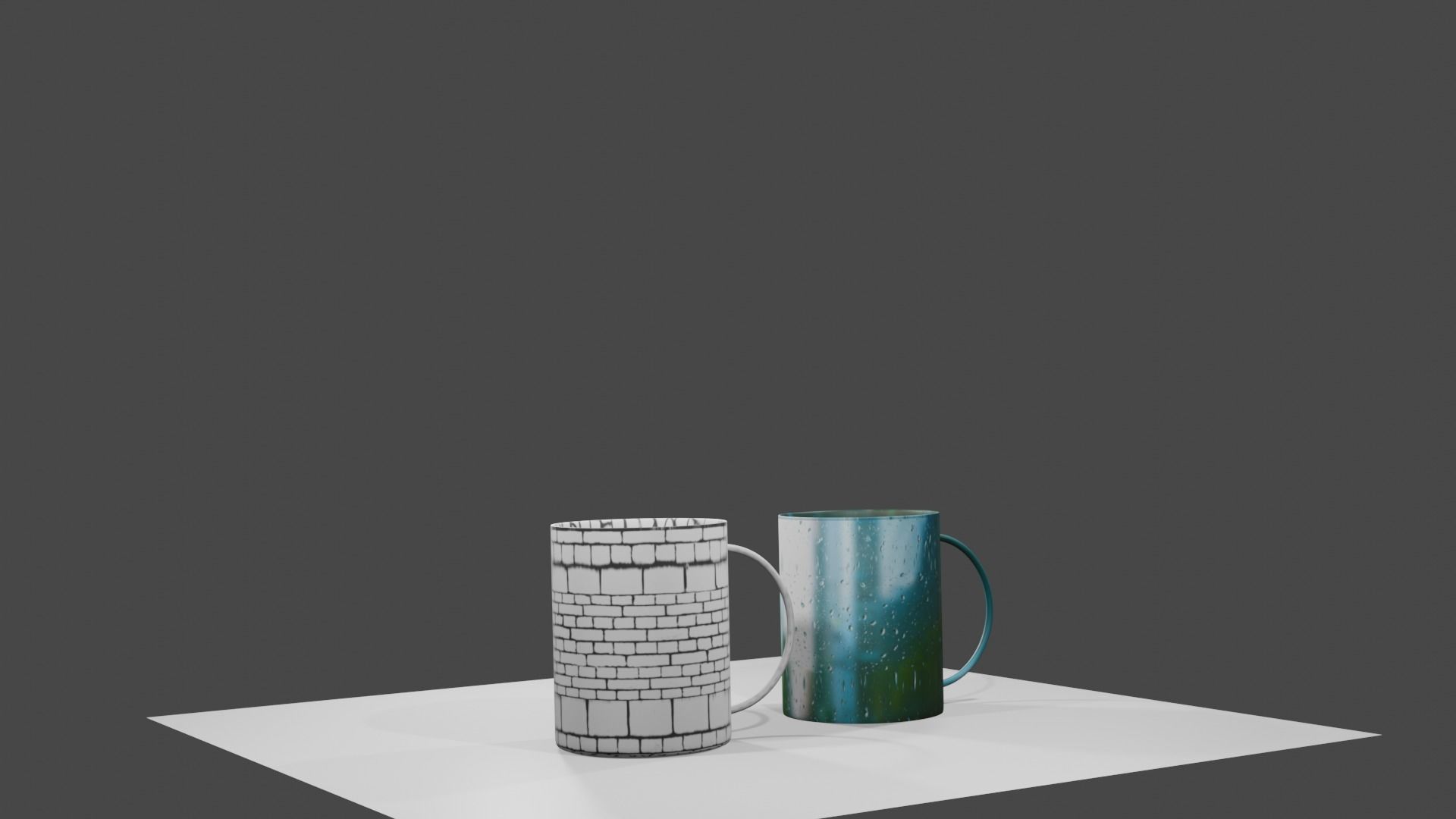 Realistic Textured Coffee Mugs free VR / AR / low-poly 3D model rigged ...