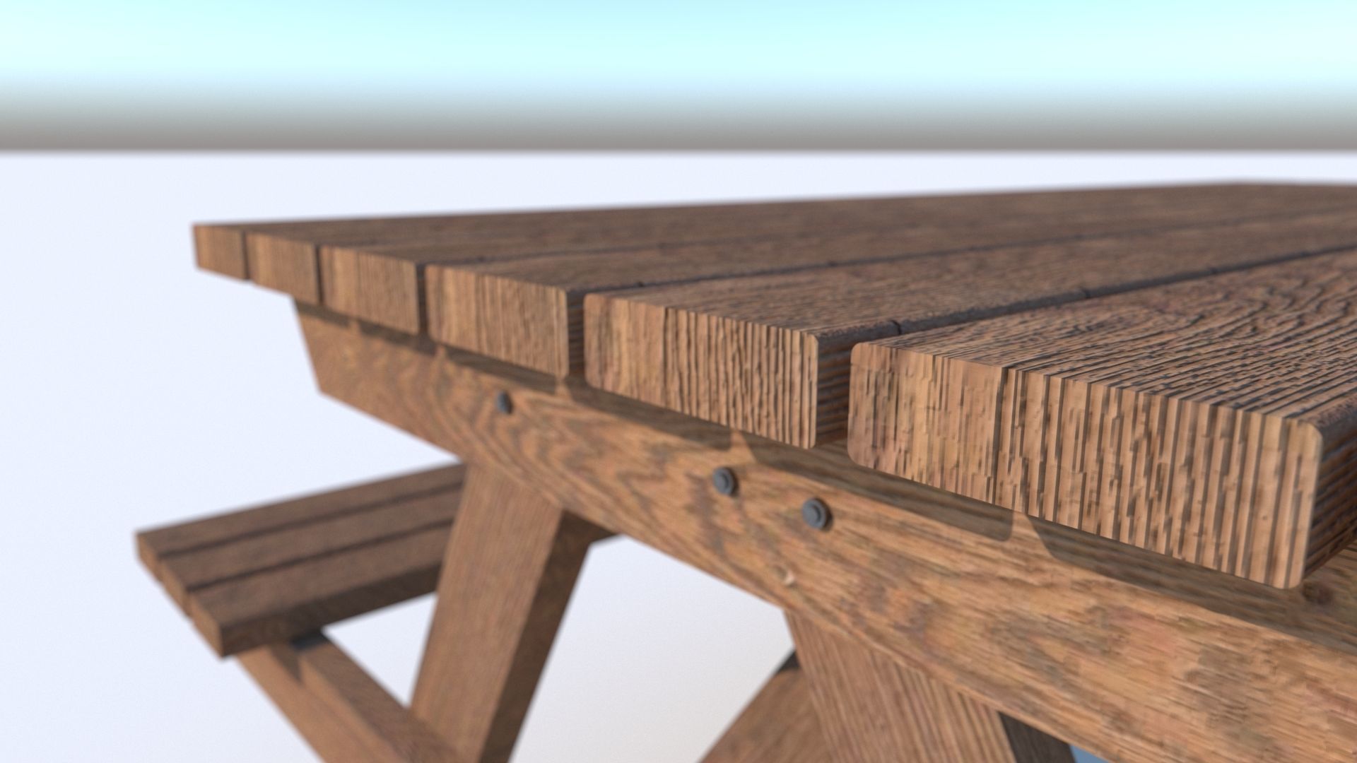 PICNIC TABLE free VR / AR / low-poly 3D model | CGTrader