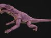 3D model Ivantosaurus ensifer ancient animal detailed VR / AR / low ...